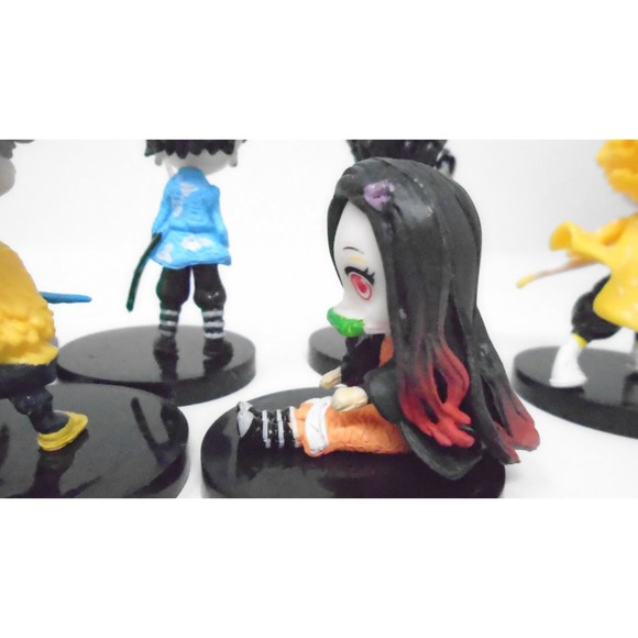 Demon Slayer | Toys | New Set Of 6 Anime Character Figures Demon Slayer ...